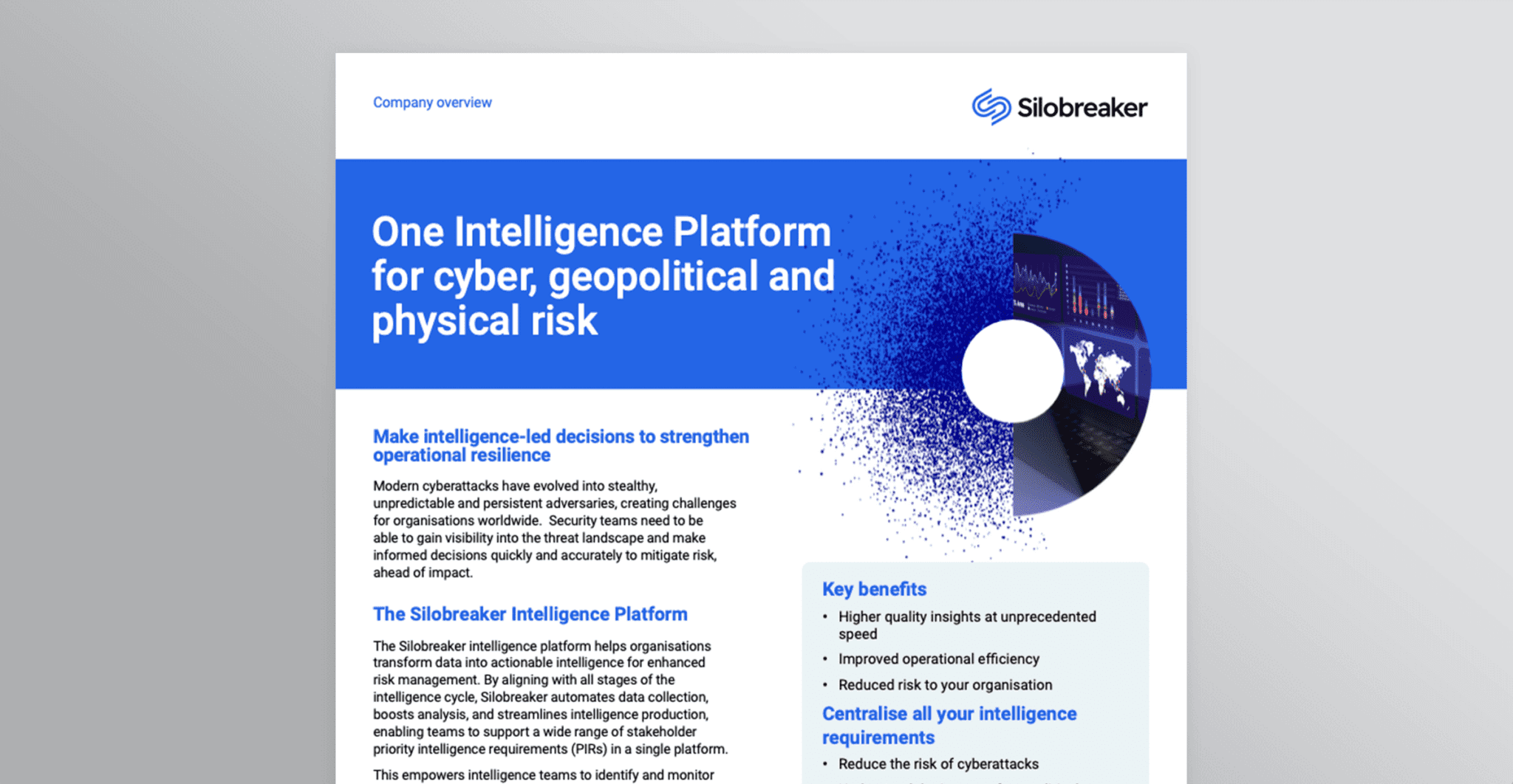 Data sheets - Silobreaker