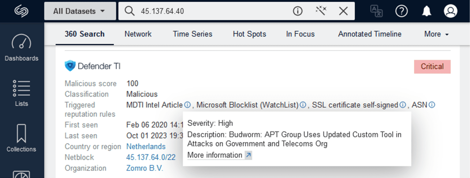 Silobreaker and Microsoft Defender Threat Intelligence integration ...